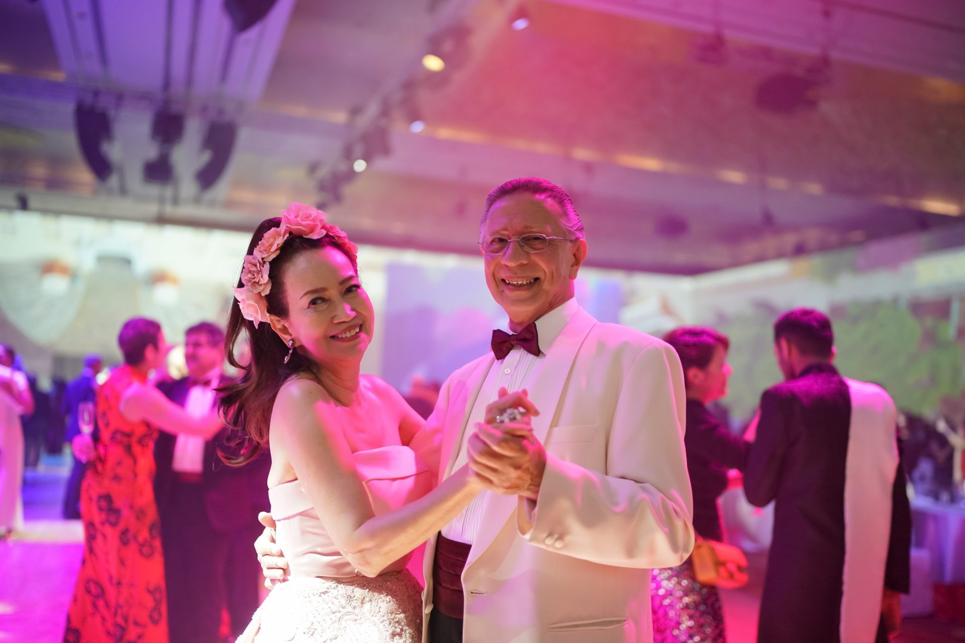 Celeste Basapa and the Ball in Monaco in Singapore - HORUS DVCS